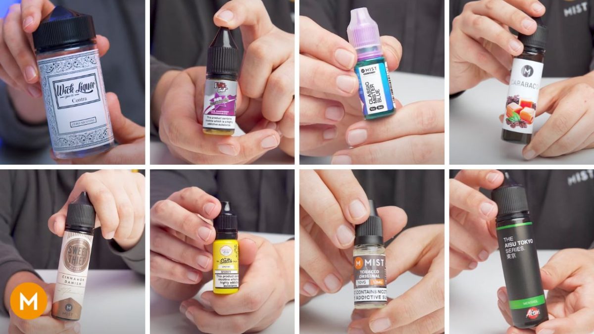 What Are the Different Types of Vape Juice? - MIST Blog